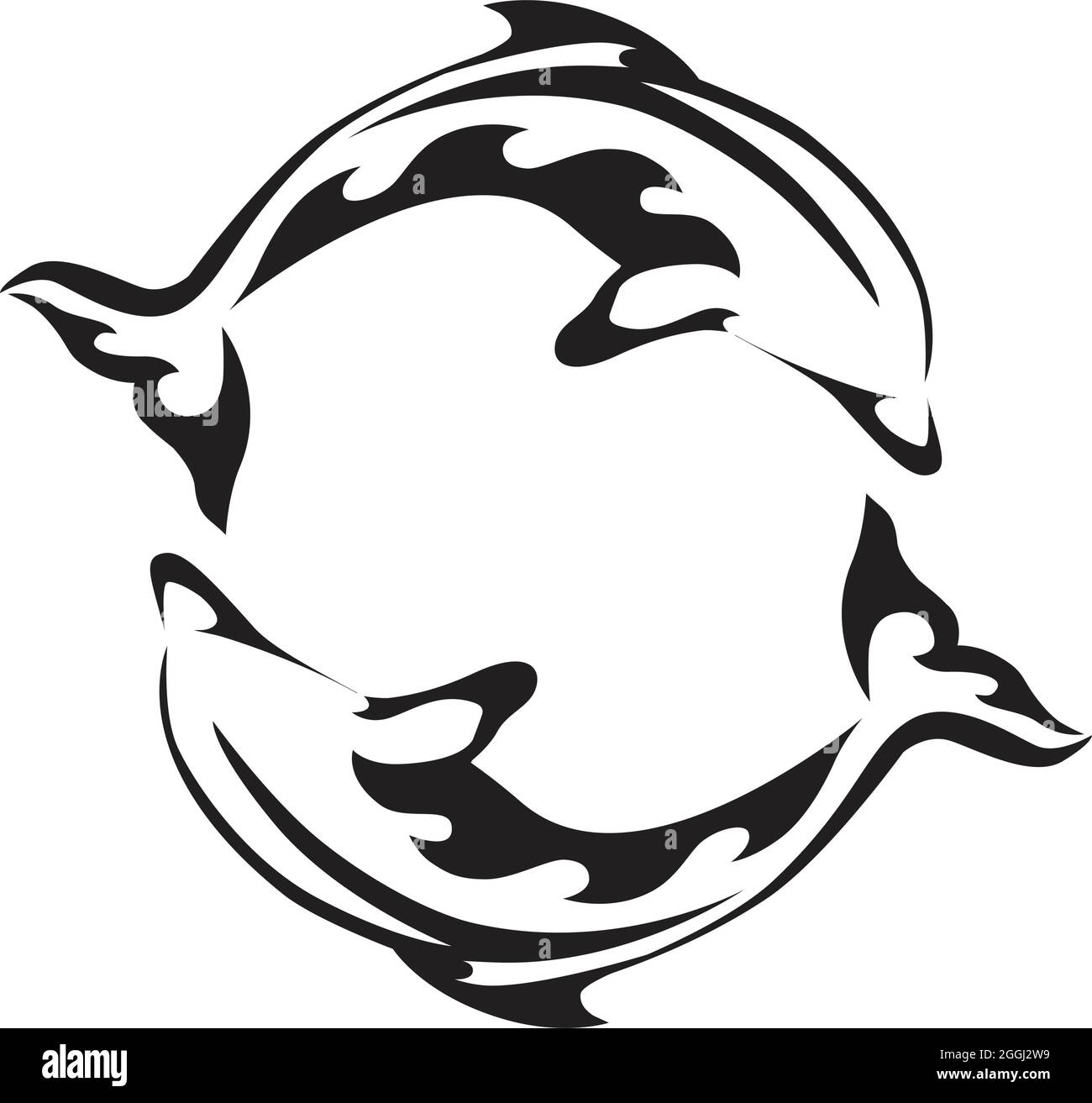 Dolphin, vector artwork Stock Vector Image & Art - Alamy