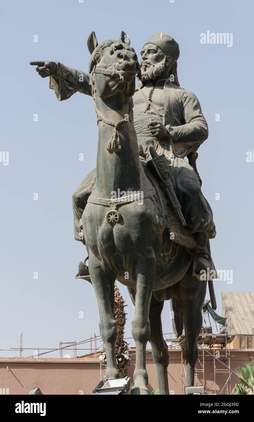 Statue of Ibrahim Pasha, The Citadel, Cairo, Egypt Stock Photo - Alamy