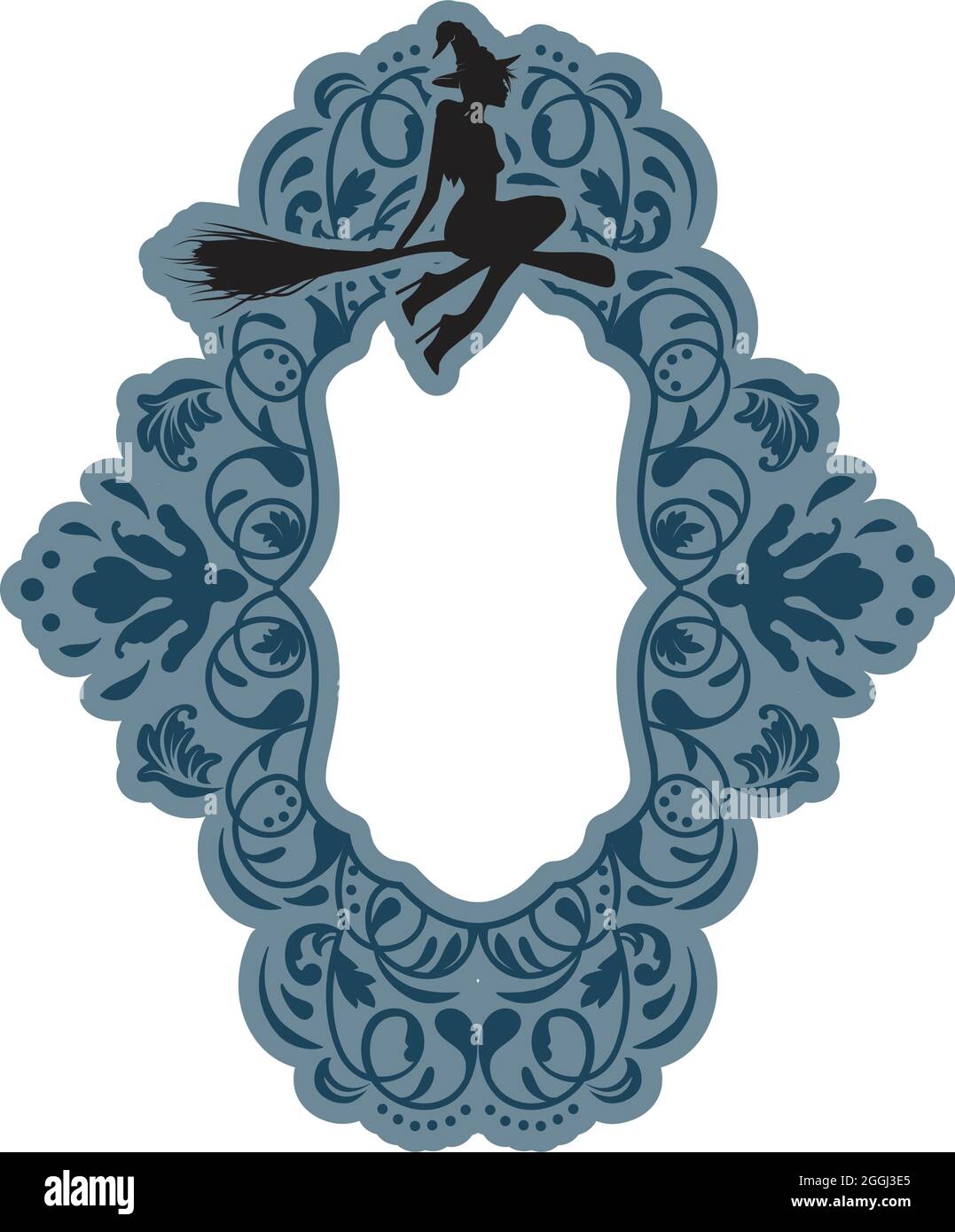 witch frame, vector artwork Stock Vector Image & Art - Alamy
