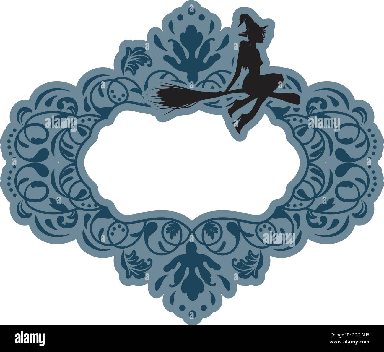 witch frame, vector artwork Stock Vector Image & Art - Alamy