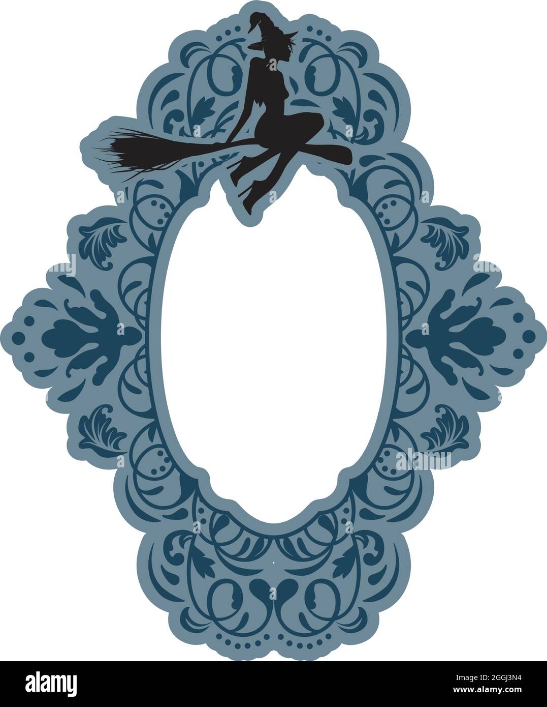 witch frame, vector artwork Stock Vector Image & Art - Alamy