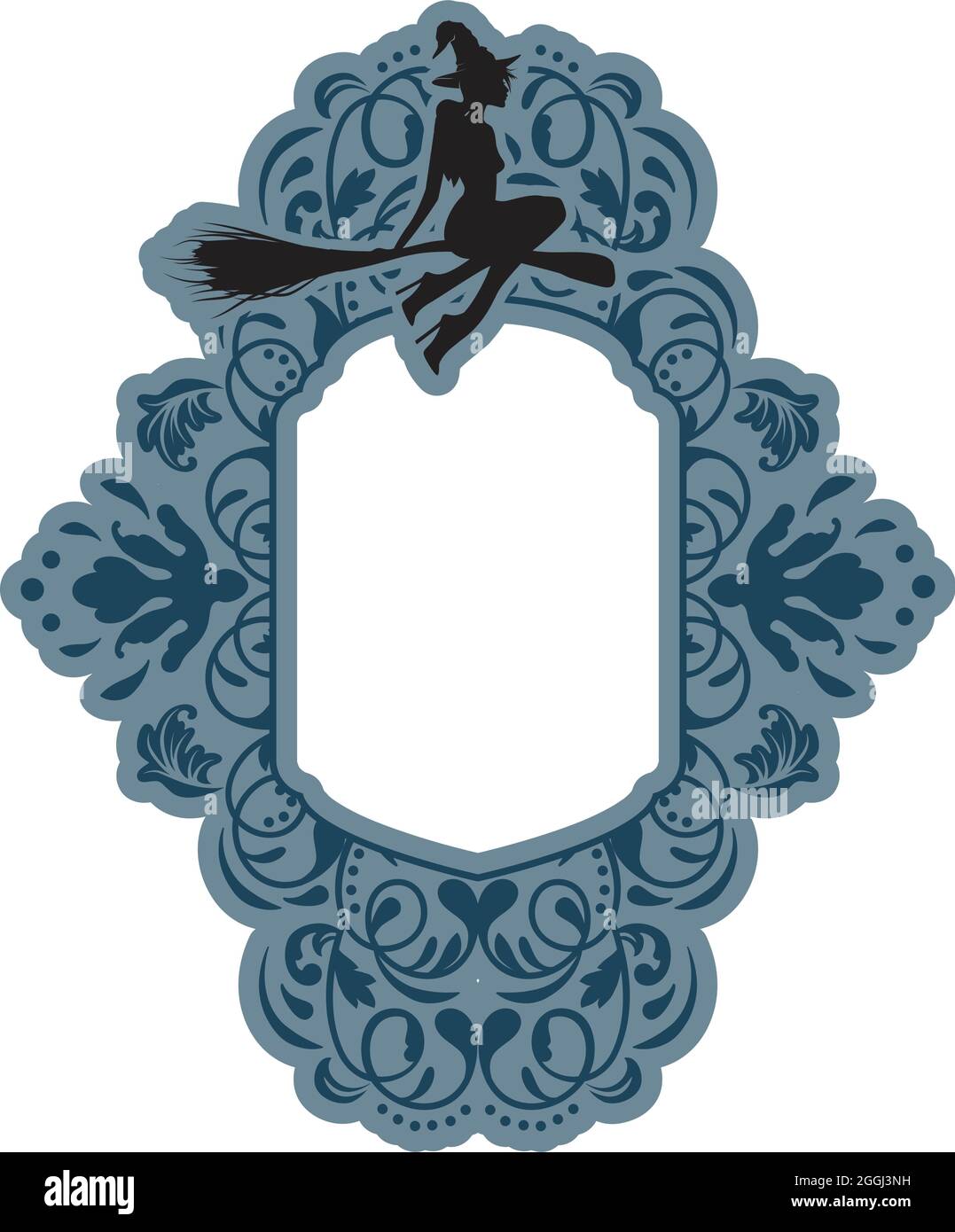 witch frame, vector artwork Stock Vector Image & Art - Alamy