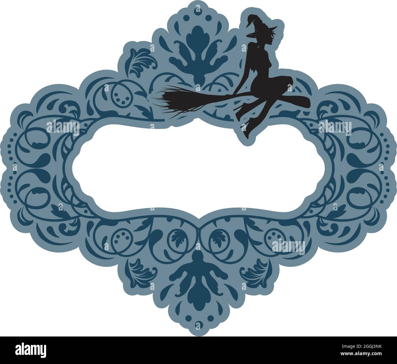 witch frame, vector artwork Stock Vector Image & Art - Alamy