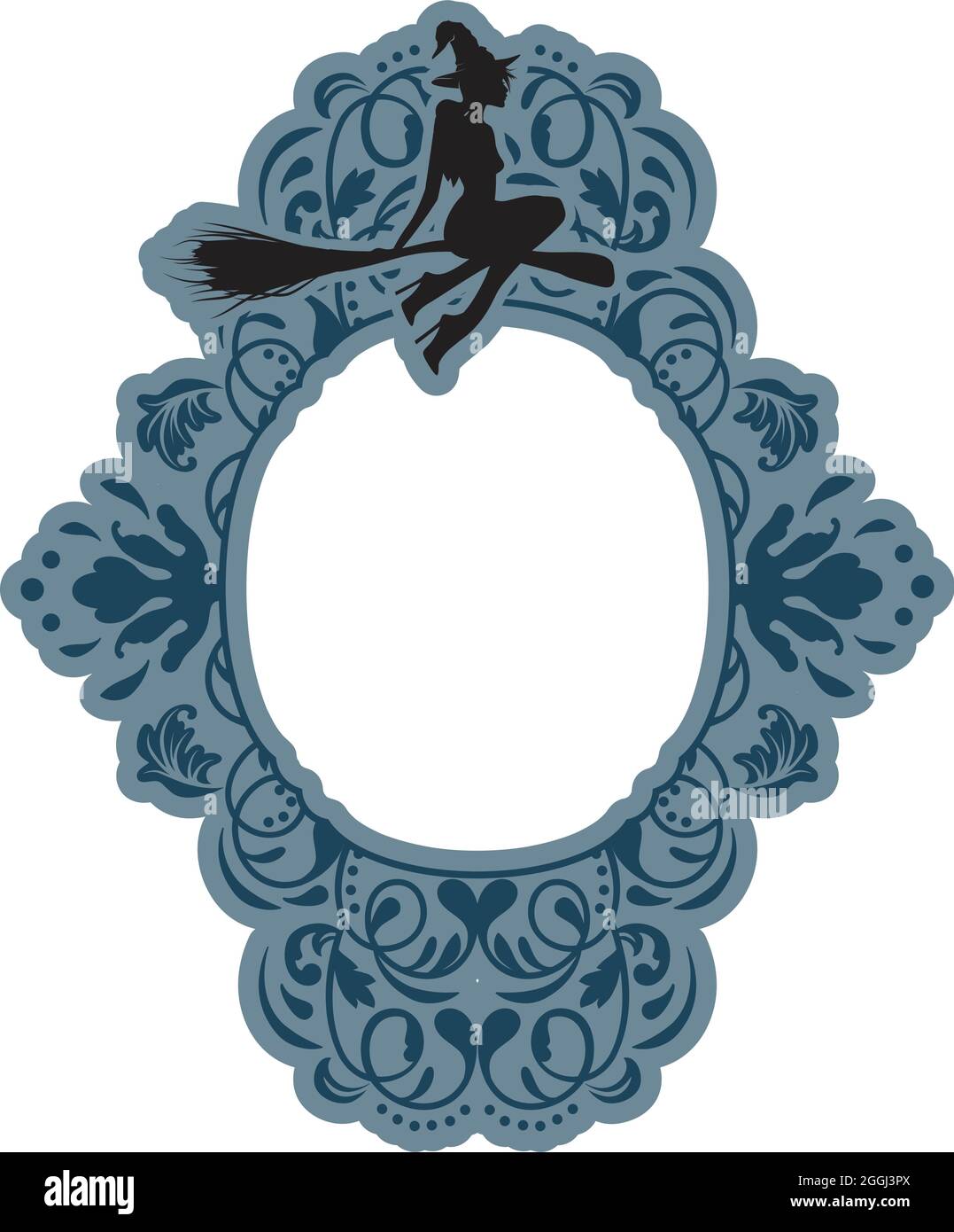 witch frame, vector artwork Stock Vector Image & Art - Alamy