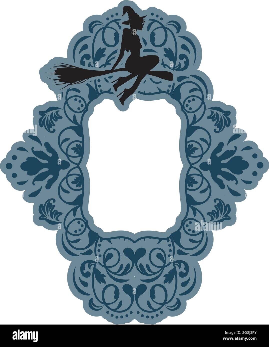 witch frame, vector artwork Stock Vector Image & Art - Alamy