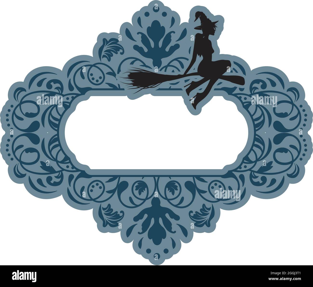 witch frame, vector artwork Stock Vector Image & Art - Alamy