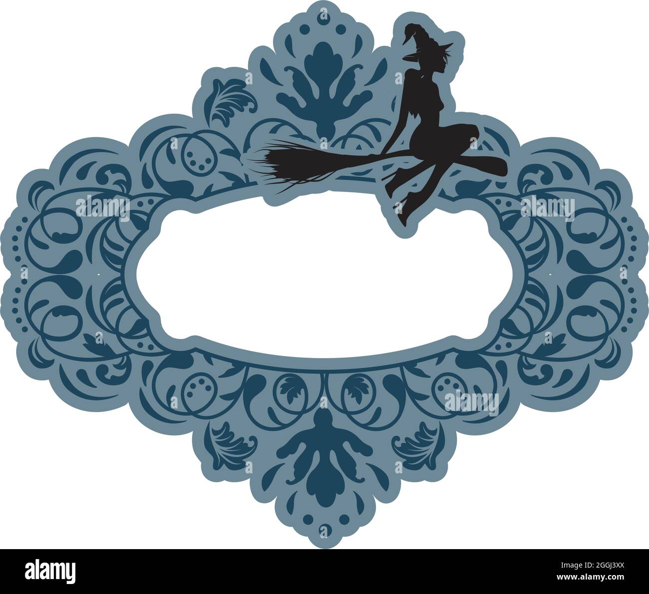 witch frame, vector artwork Stock Vector Image & Art - Alamy