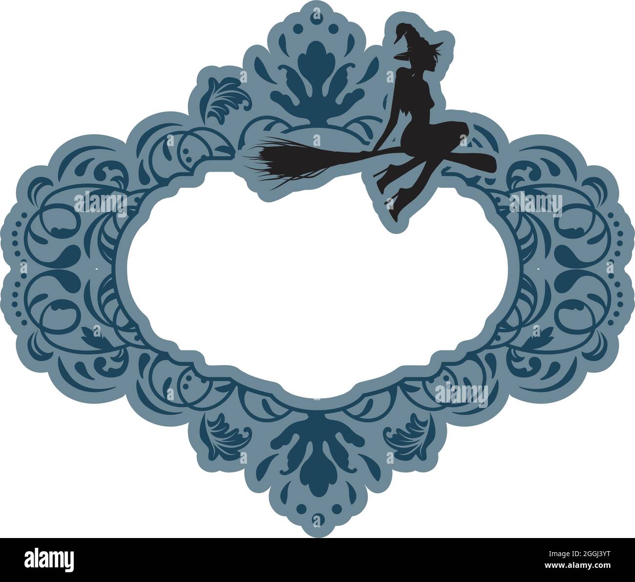 witch frame, vector artwork Stock Vector Image & Art - Alamy