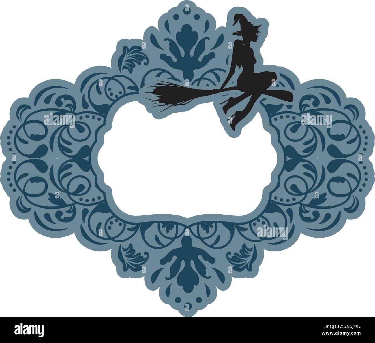 witch frame, vector artwork Stock Vector Image & Art - Alamy
