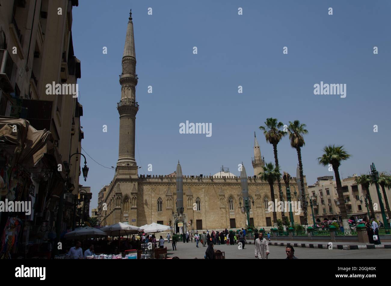 Square at end of Muizz Street,Cairo, Egypt Stock Photo - Alamy