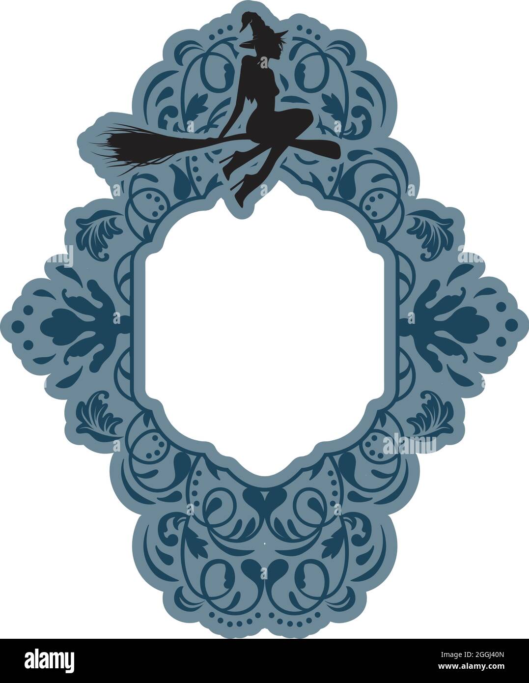 witch frame, vector artwork Stock Vector Image & Art - Alamy