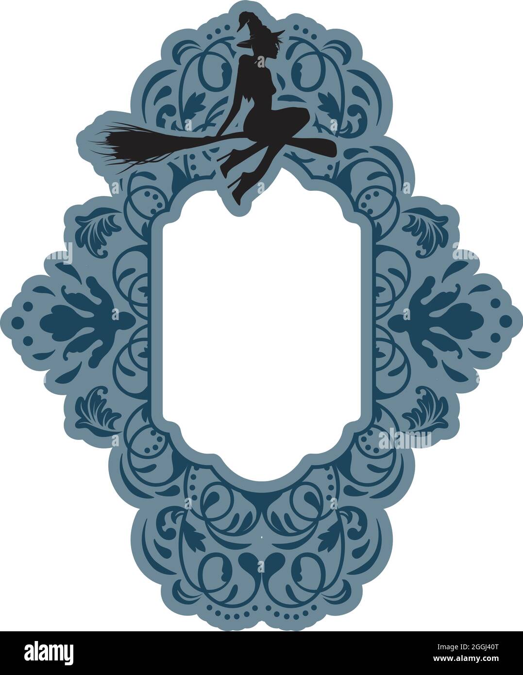 witch frame, vector artwork Stock Vector Image & Art - Alamy