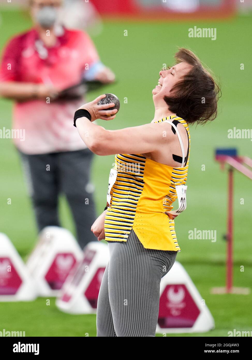 TOKYO, JAPAN - SEPTEMBER 1: Juliane Mogge of Germany competing in the ...