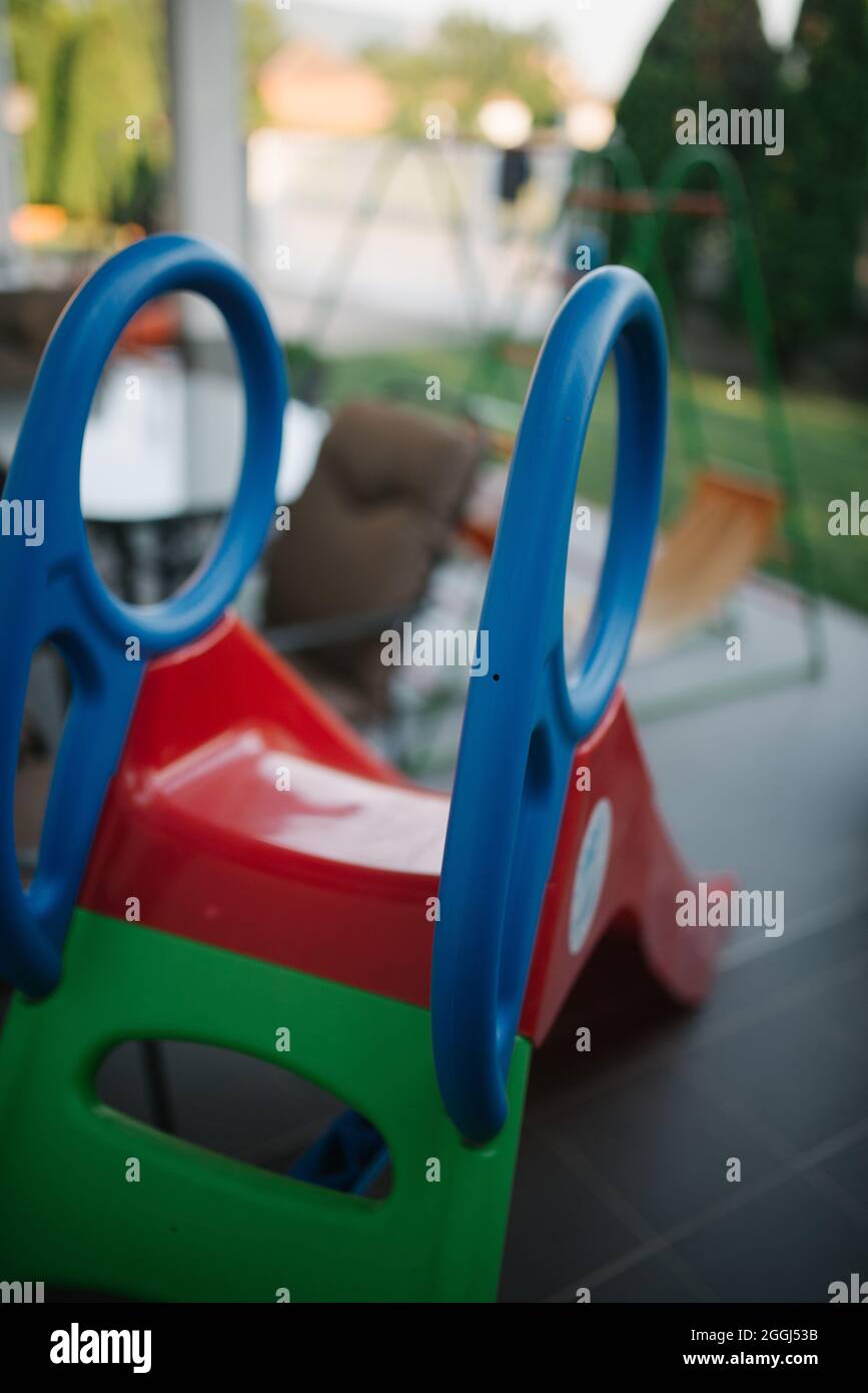Toy slide hi-res stock photography and images - Alamy
