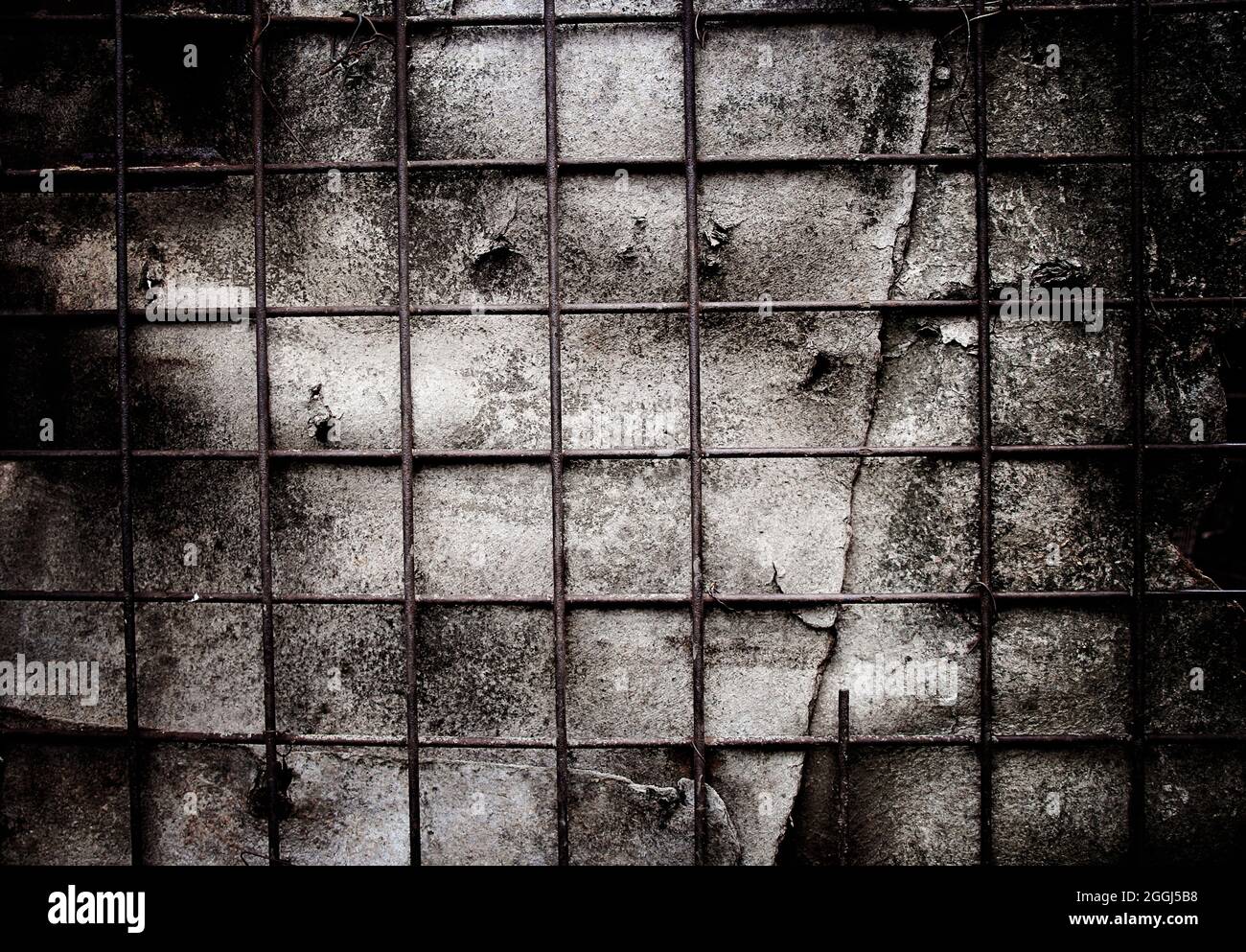 Grunge Jail Background