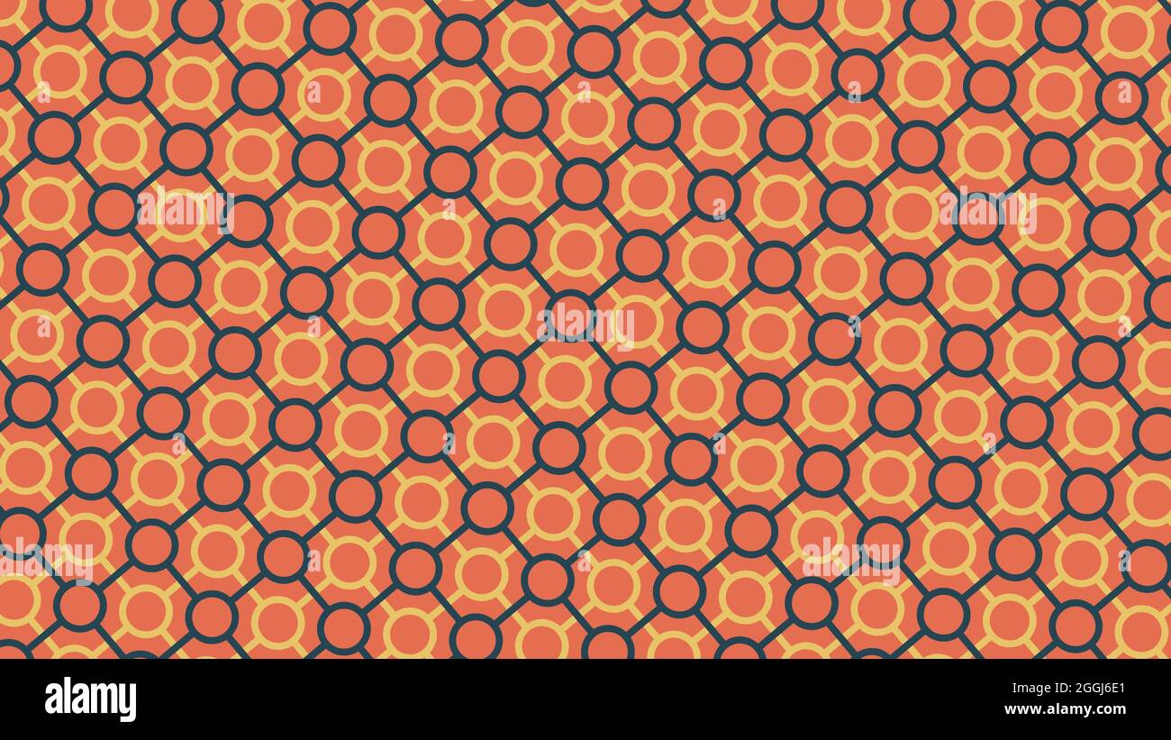 Dark adjointed circles pattern hi-res stock photography and images - Alamy