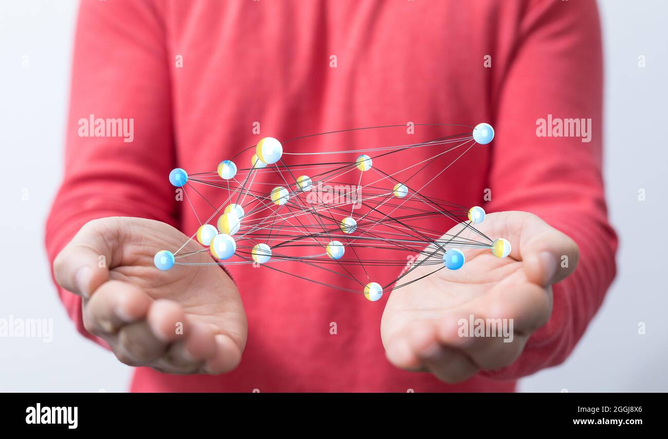 Using cloud Technology to Send and Receive Files Stock Photo - Alamy