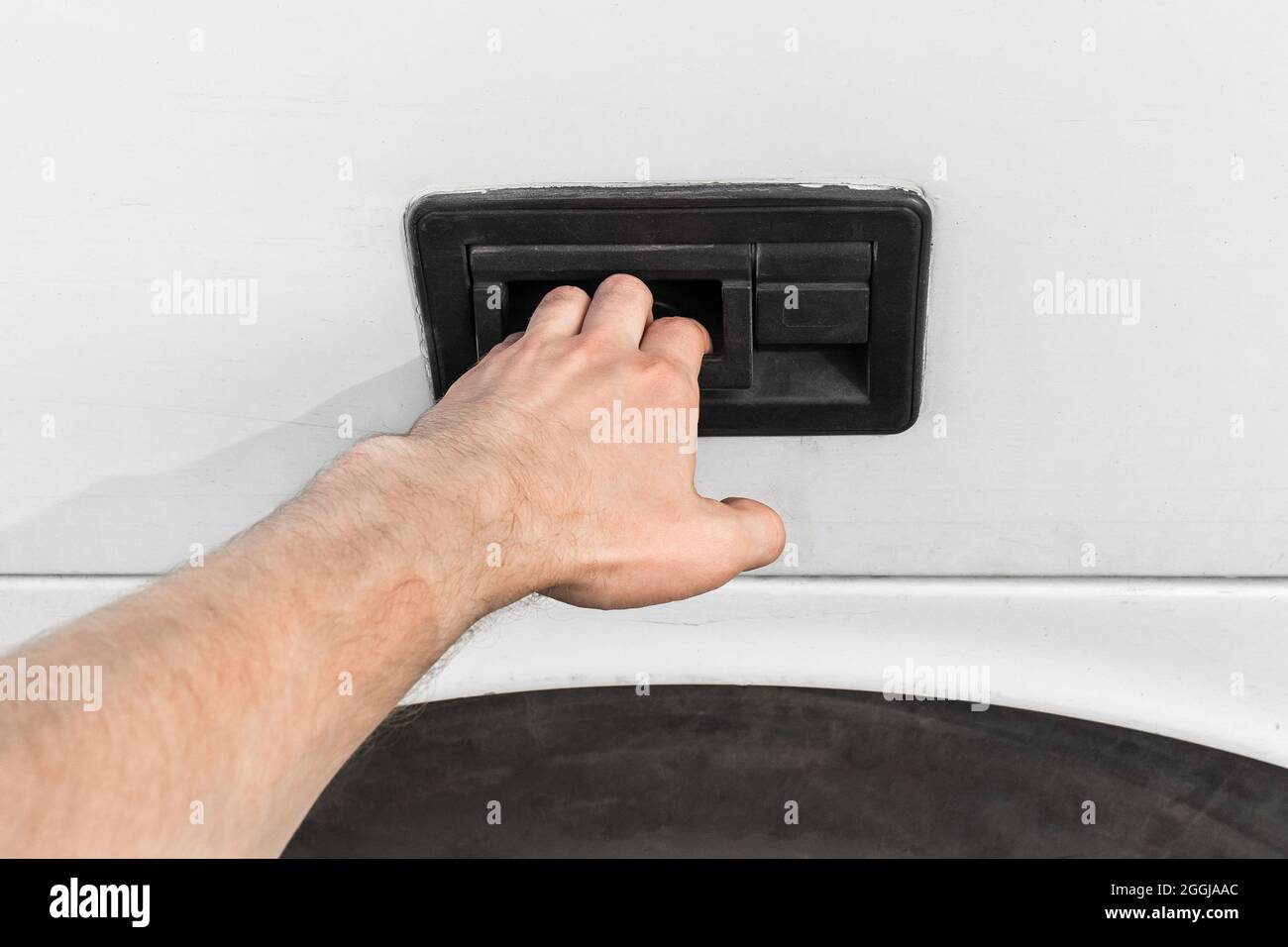 Bus luggage compartment hi-res stock photography and images - Alamy