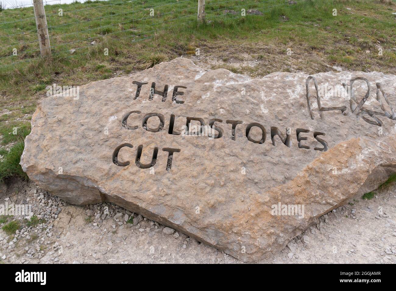 Coldstones Cut in the Yorkshire Dales Stock Photo - Alamy