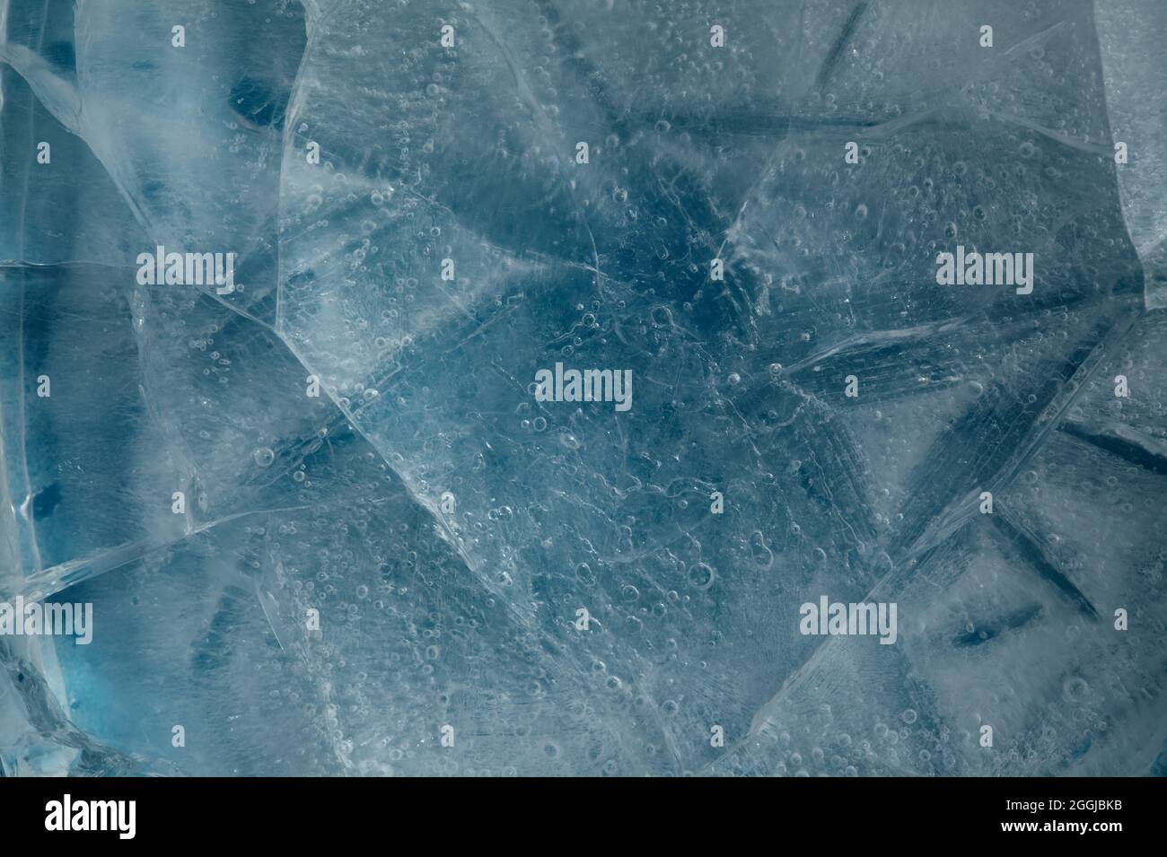 Ice texture with small round air bubbles trapped inside Stock Photo - Alamy