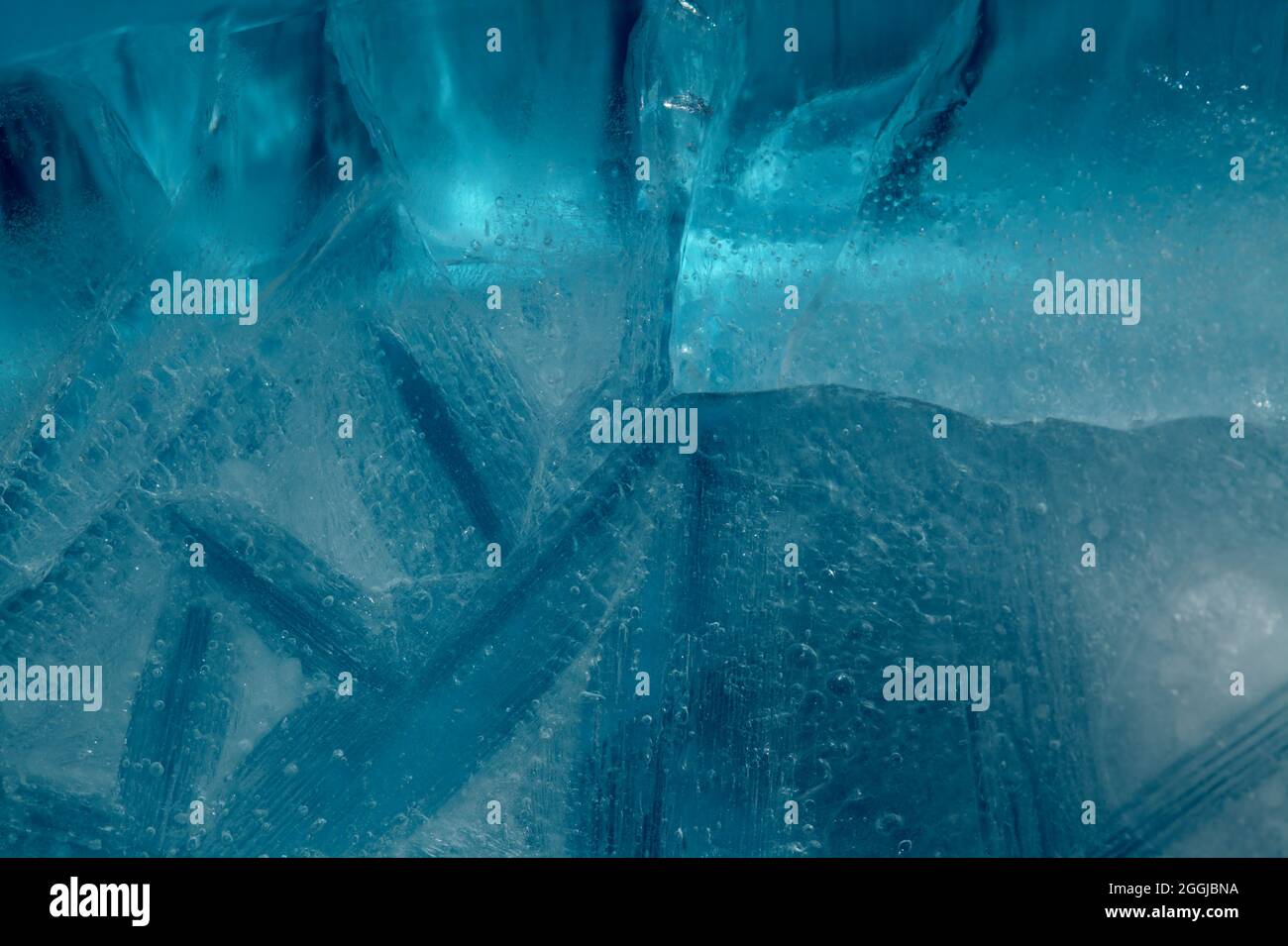 Ice texture with small round air bubbles trapped inside Stock Photo - Alamy
