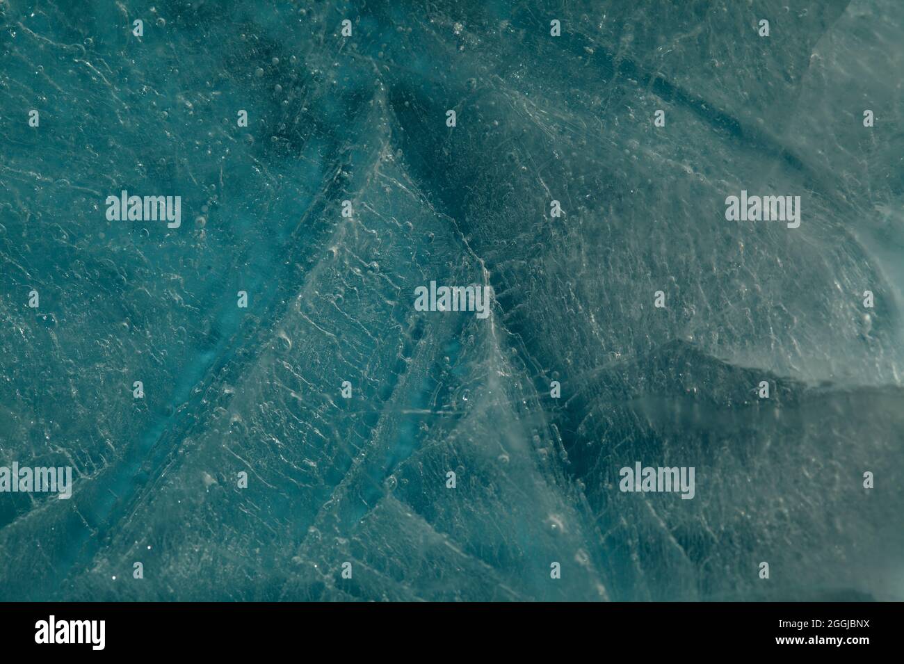 Ice texture with small round air bubbles trapped inside Stock Photo - Alamy