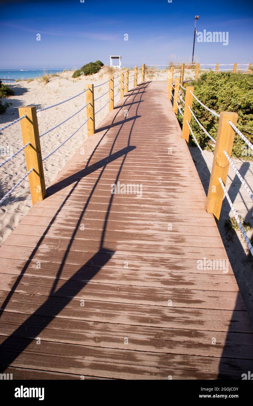 Path designed for the perception of people in a pram Stock Photo - Alamy