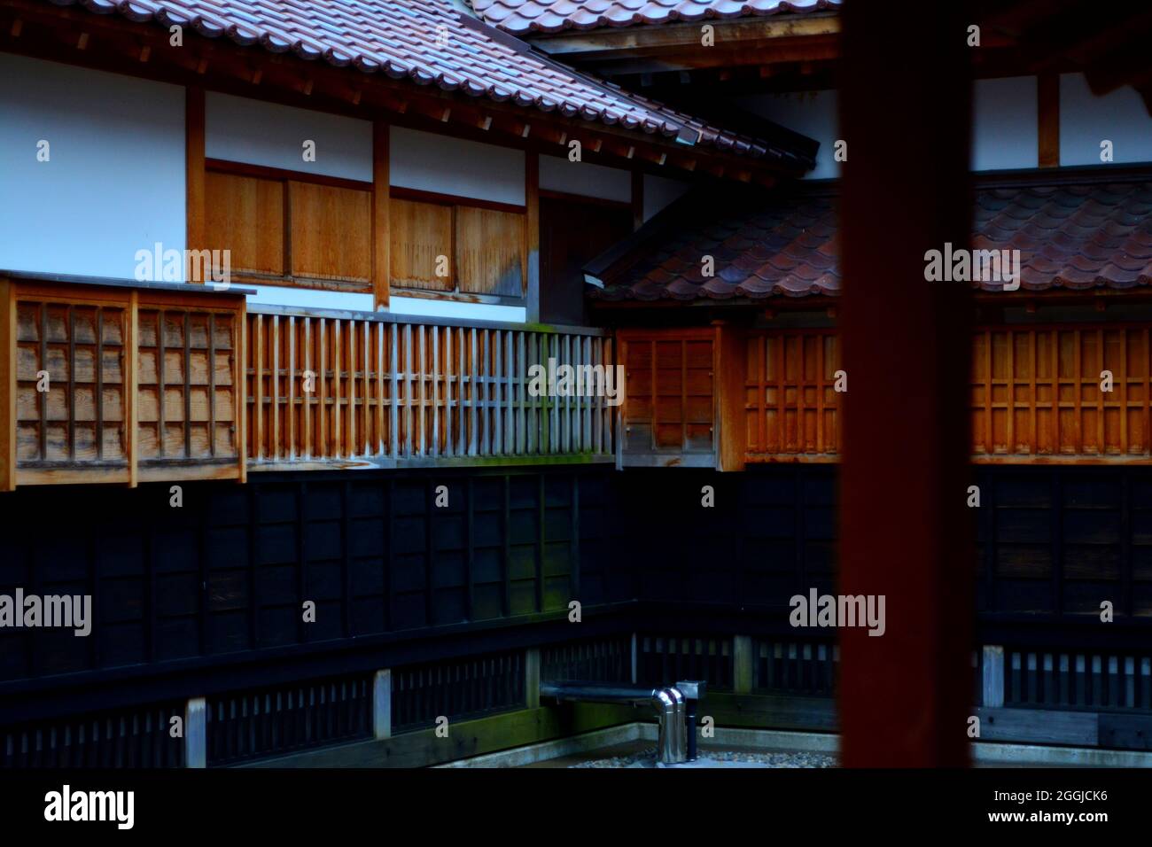 Ancient Japanese architecture, traditional house Stock Photo - Alamy