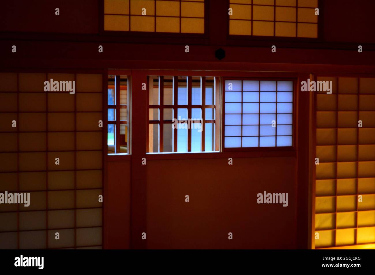 Ancient Japanese architecture, traditional house Stock Photo - Alamy