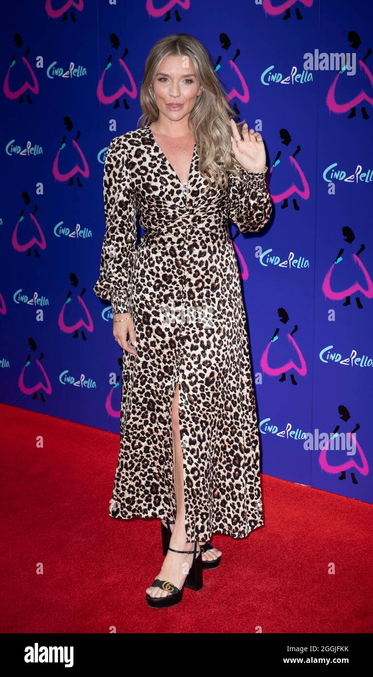 London, UK. Candice Brown at Andrew Lloyd Webber's Cinderella musical ...