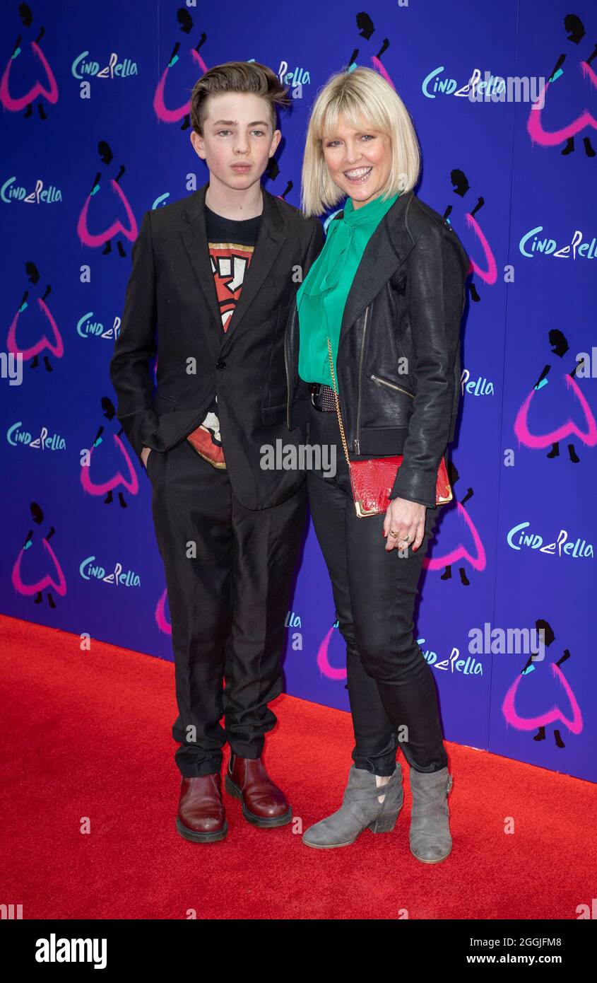 London, UK. Francis Jonathan Beesley and Ashley Jensen at Andrew Lloyd ...
