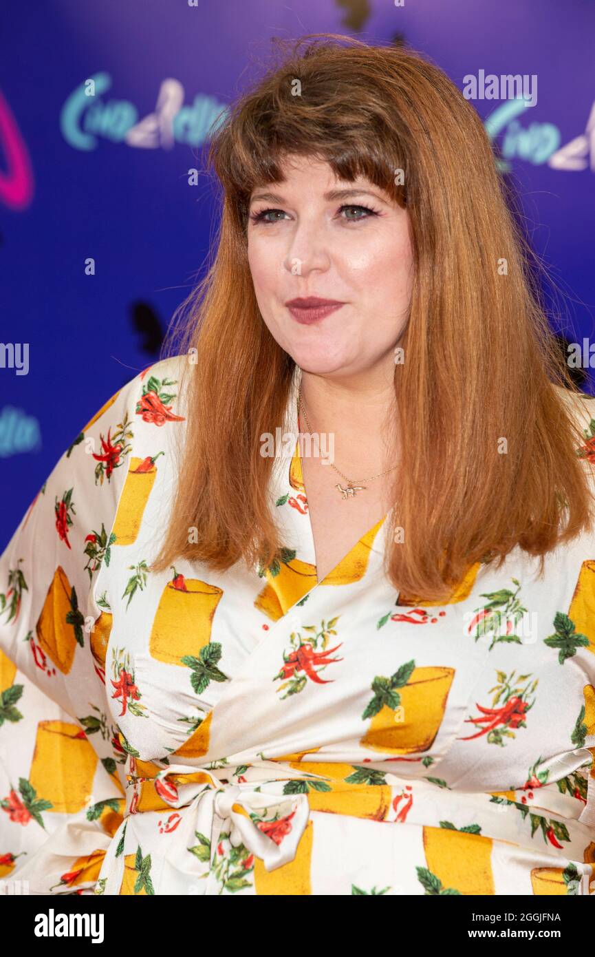 London, UK. Jenny Ryan at Andrew Lloyd Webber's Cinderella musical ...