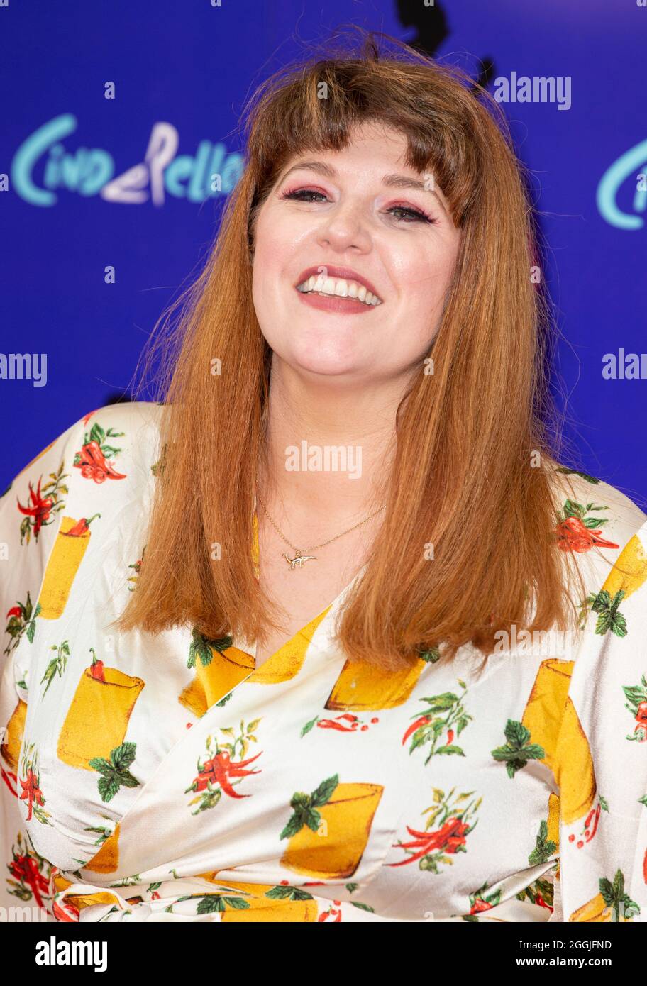 London, UK. Jenny Ryan at Andrew Lloyd Webber's Cinderella musical ...