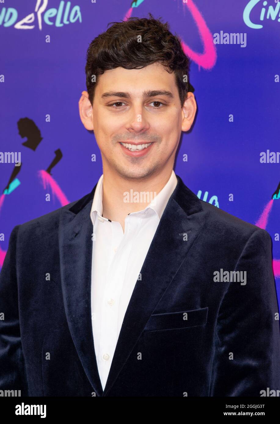London, UK. Matt Richardson at Andrew Lloyd Webber's Cinderella musical ...