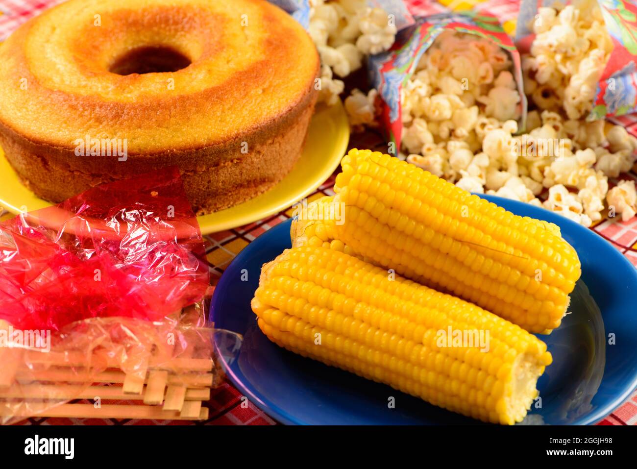 June party typical food hi-res stock photography and images - Alamy