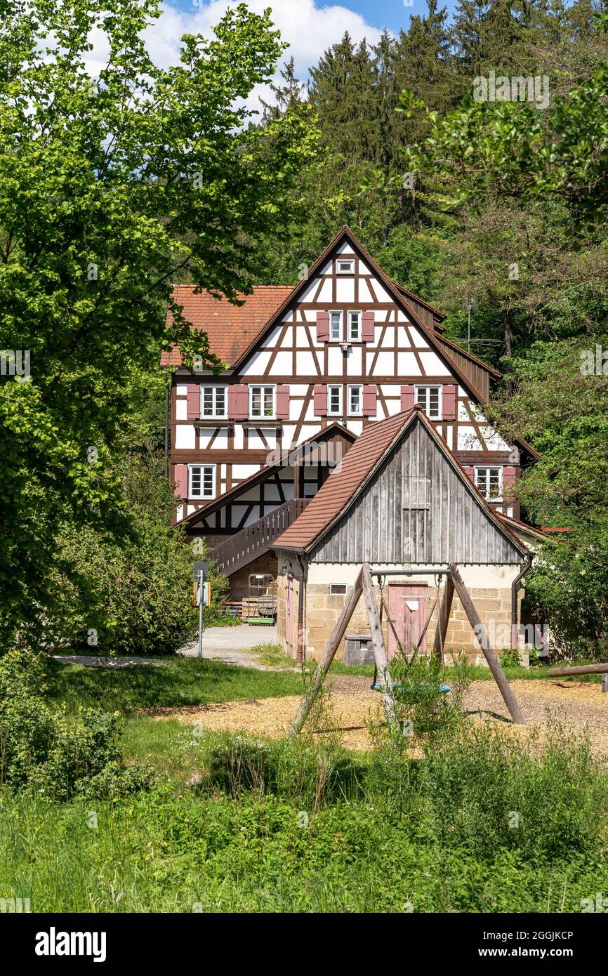 Europe, Germany, Baden-Wuerttemberg, Schönbuch region, Leinfelden ...