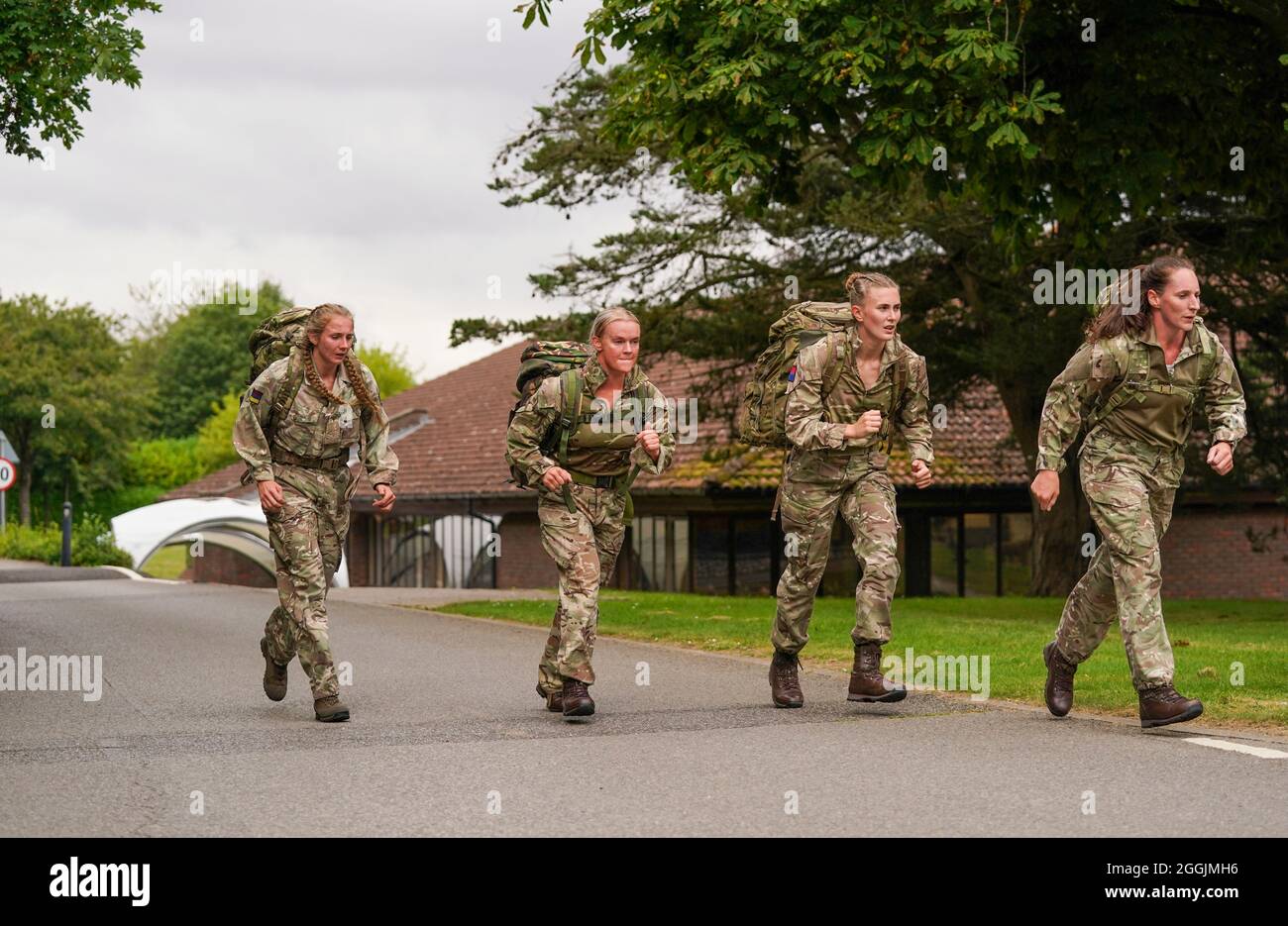 Soldiers compete in the British Army Warrior Fitness Finals at Sir John ...