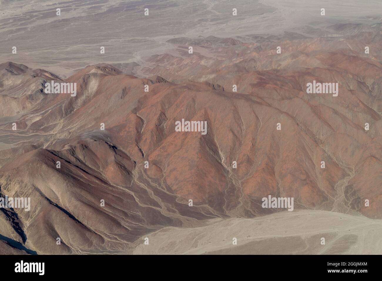 Aerial view of a desert near Nazca, Peru Stock Photo - Alamy