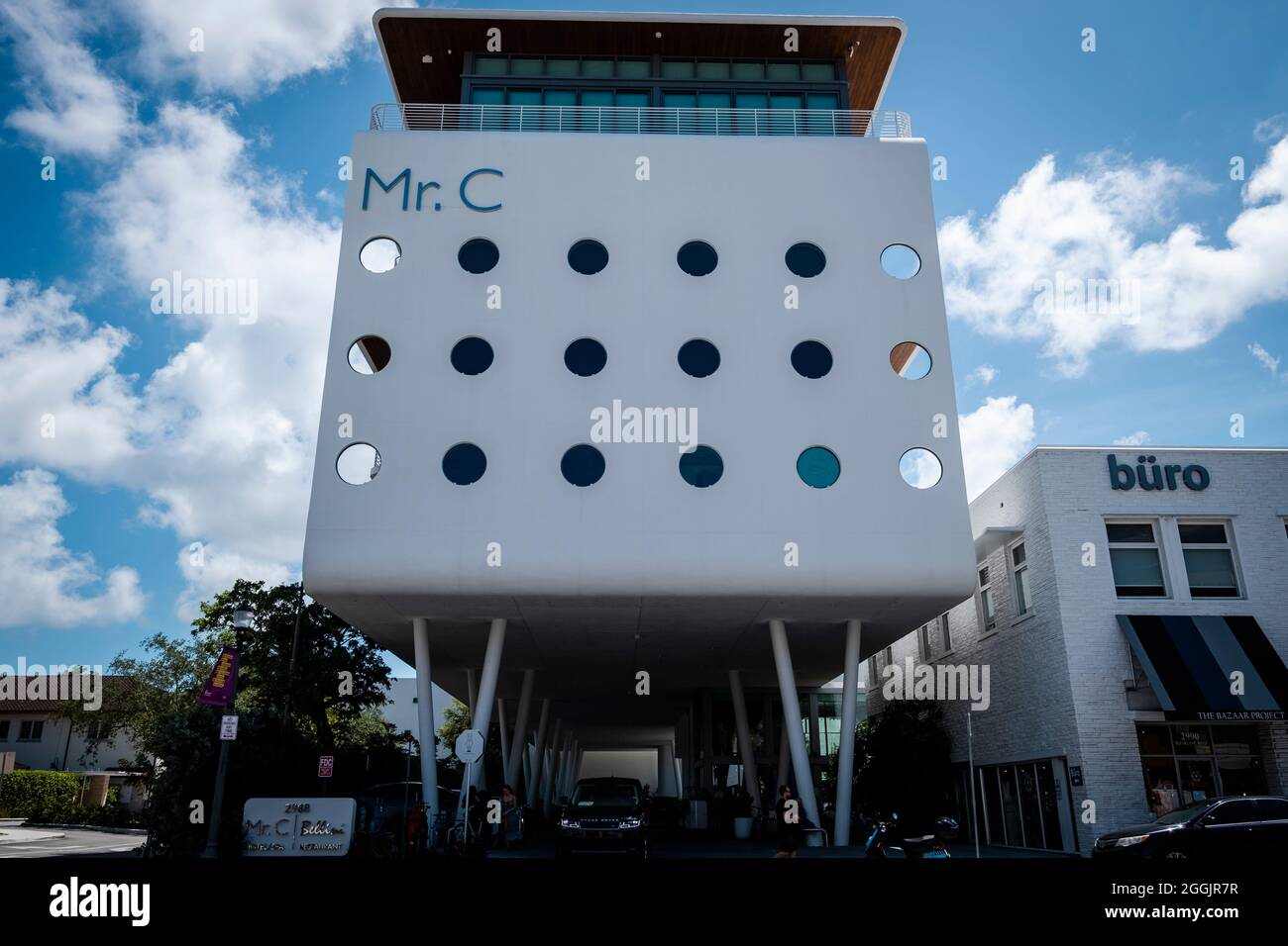 Streets at Coconut Groove, Miami, Florida, USA Stock Photo - Alamy