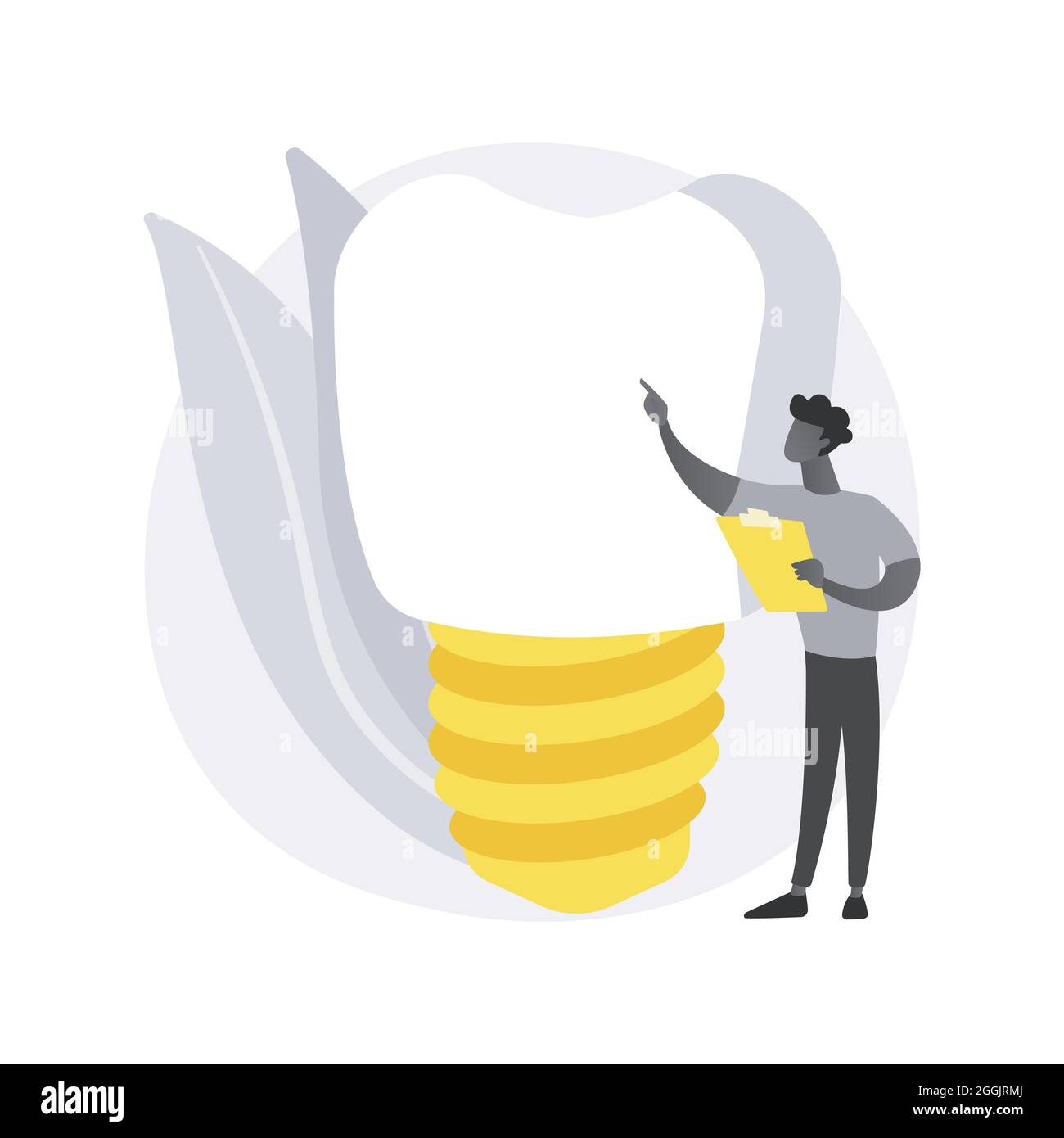 Full denture Stock Vector Images - Alamy