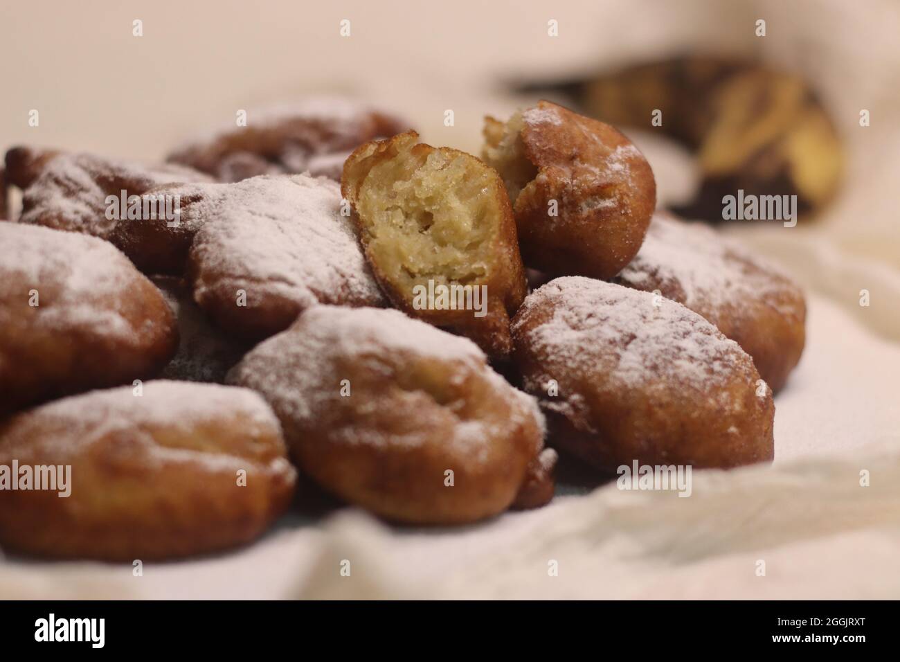 Plantain puff puff is a version of popular African street food puff ...