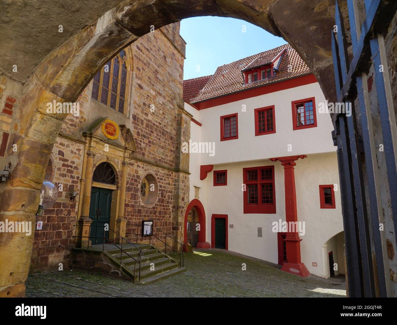 Iburg Castle, Former Castle Church, Bad Iburg, Teutoburg Forest ...