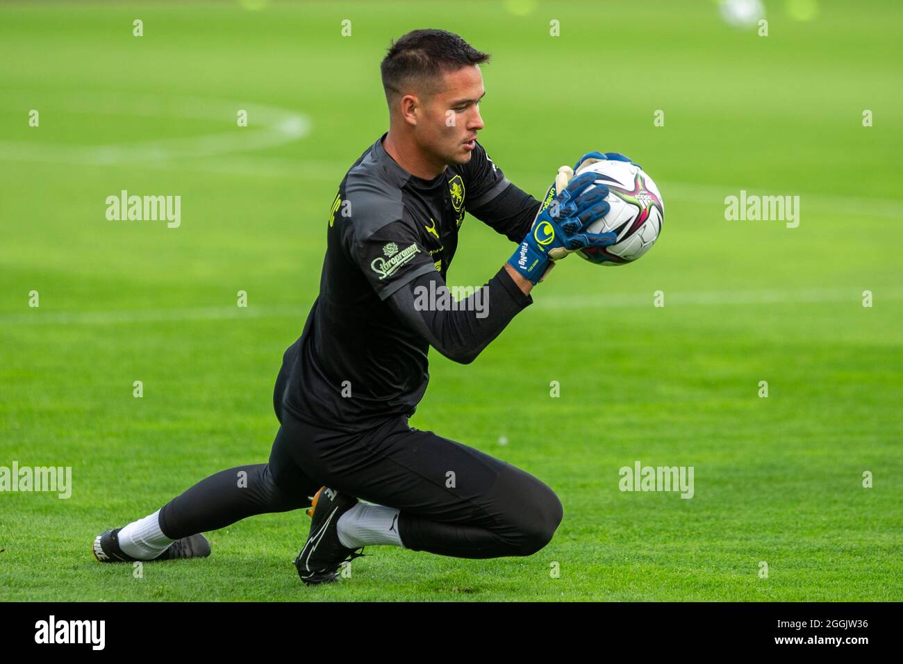 Filip Nguyen of Czech Republic attends the training prior to the soccer ...