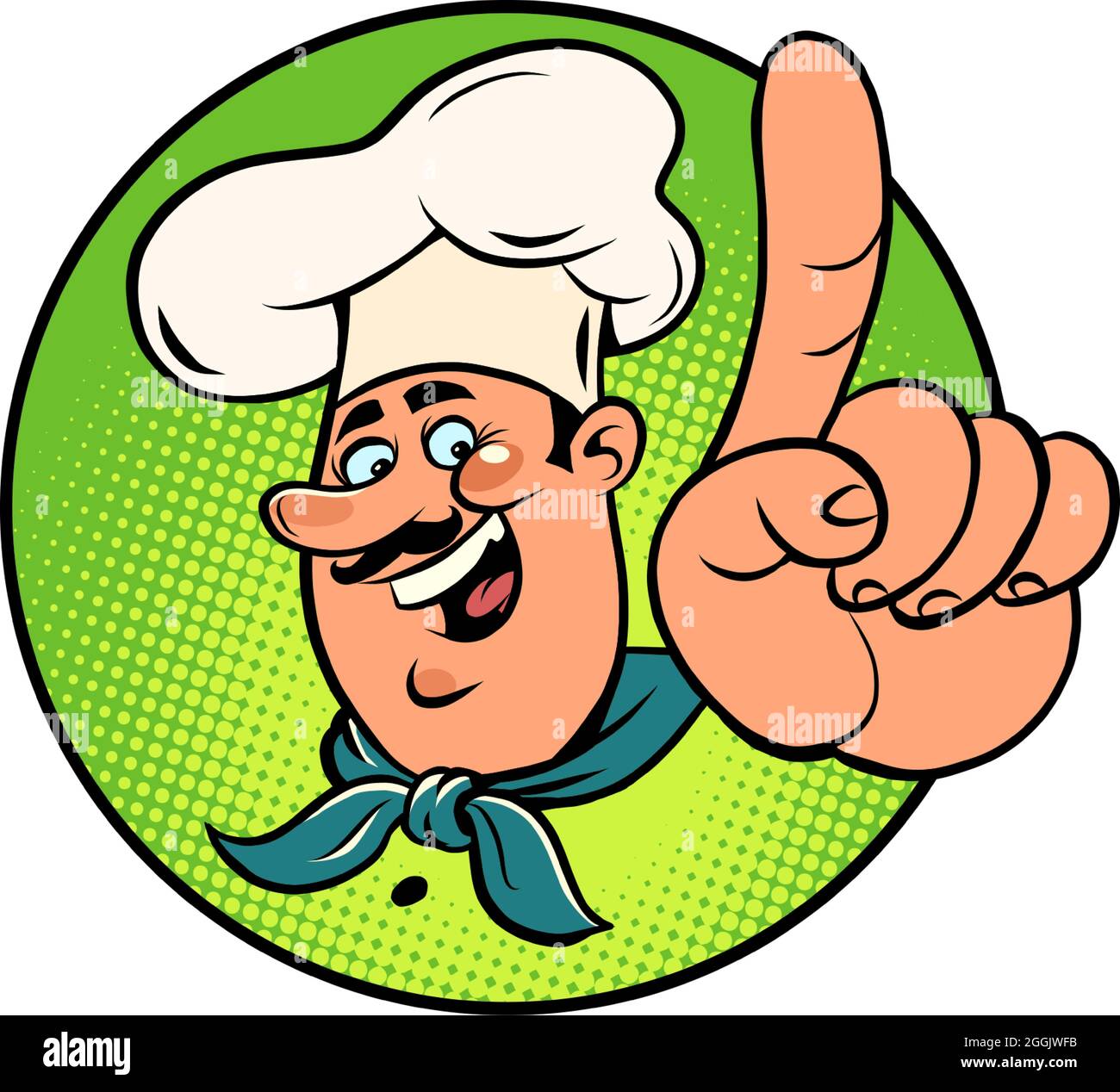 Italian hand gesture cartoon hi-res stock photography and images - Alamy