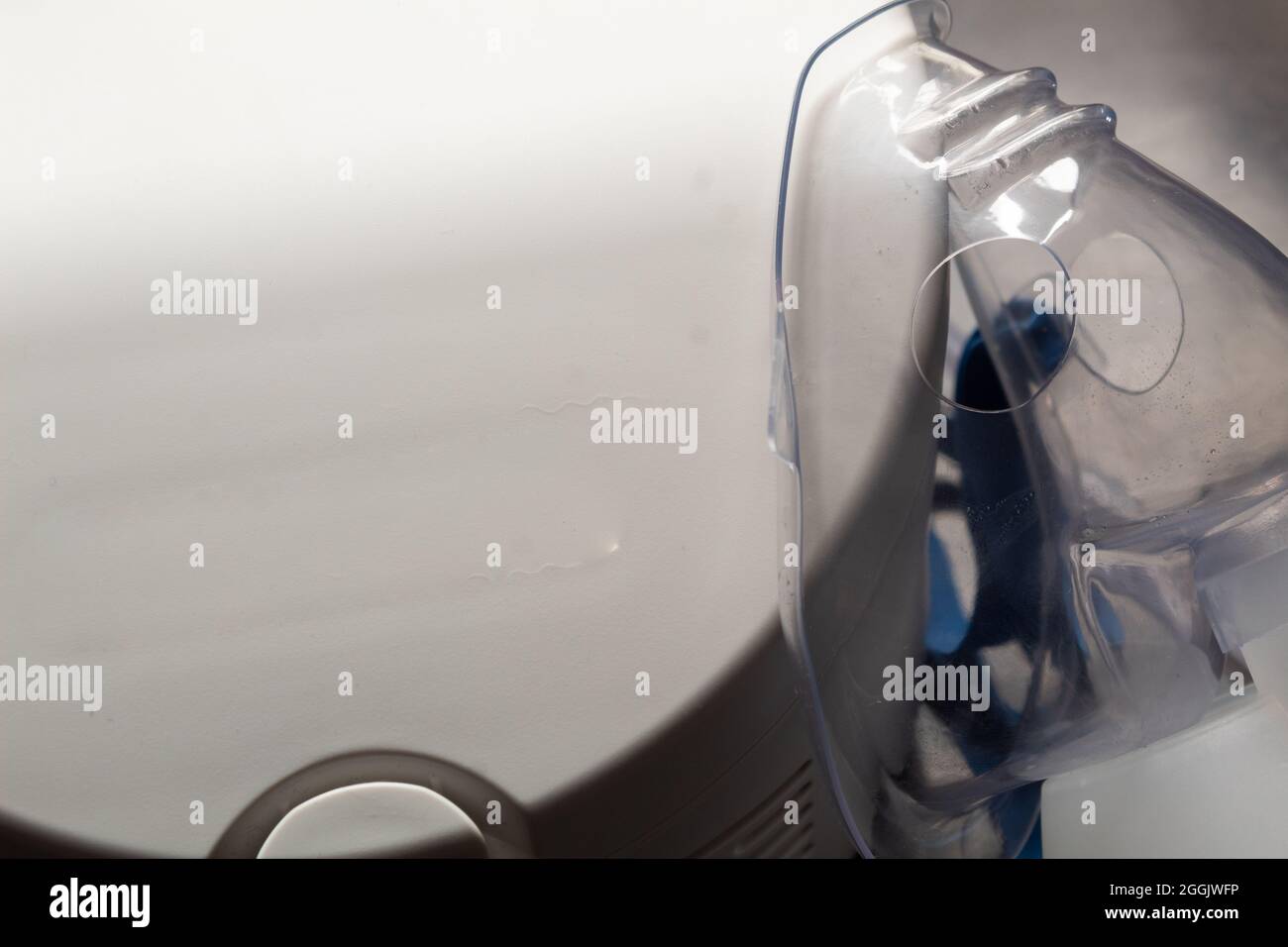 Close-up of a nebulizer on a table for asthma sufferers Stock Photo - Alamy
