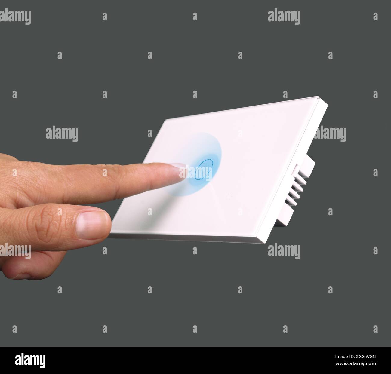 smart touch light switch Stock Photo - Alamy