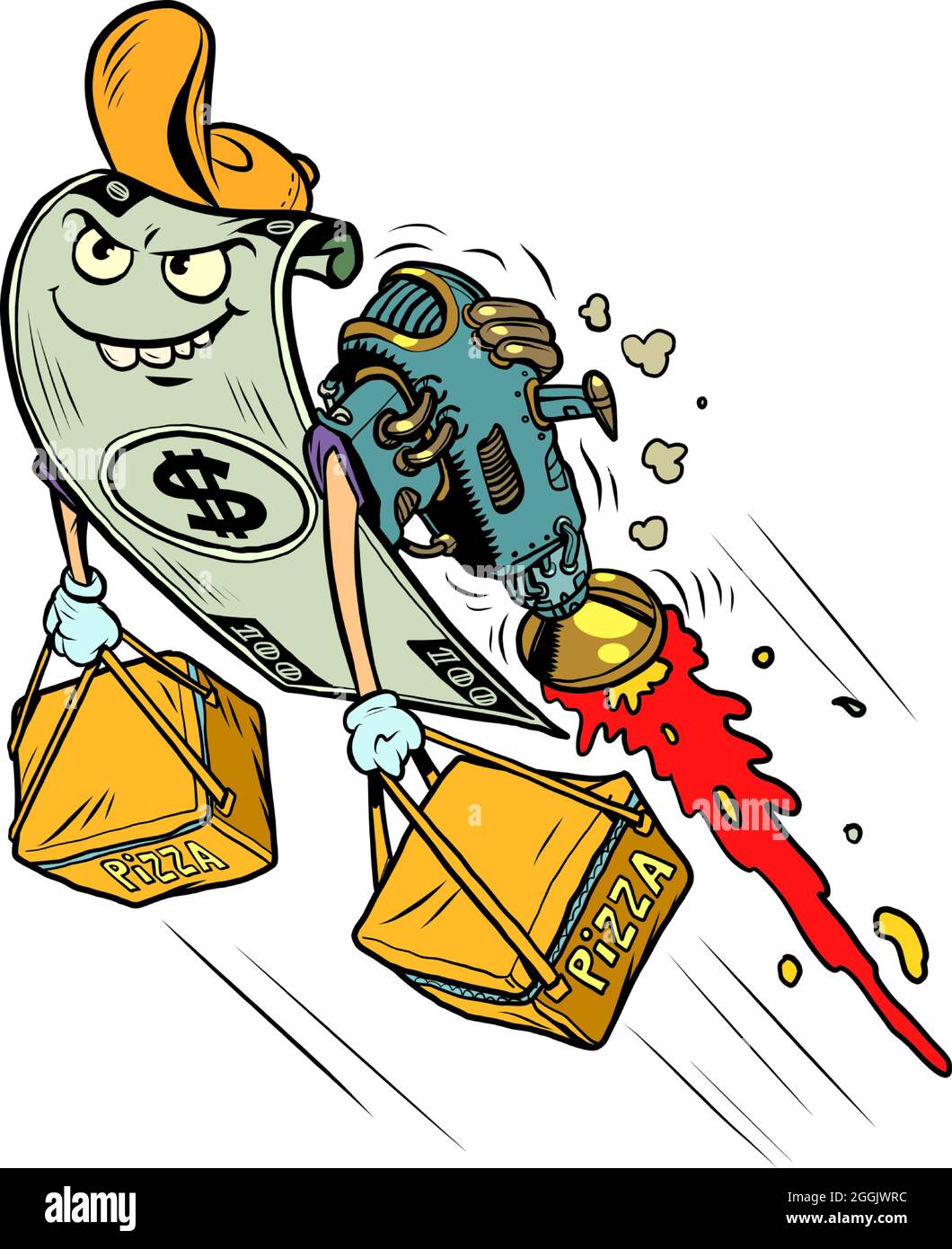 Food drive box vector Cut Out Stock Images & Pictures - Alamy