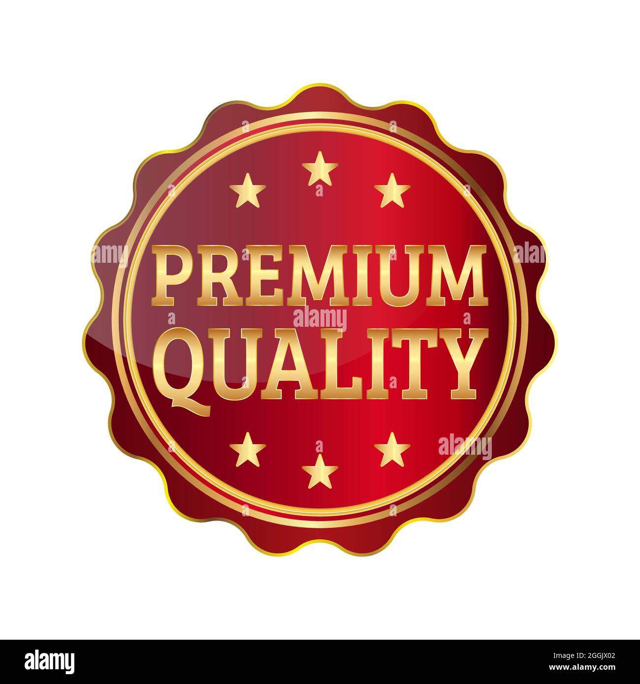 Golden red shield red ribbon hi-res stock photography and images - Alamy