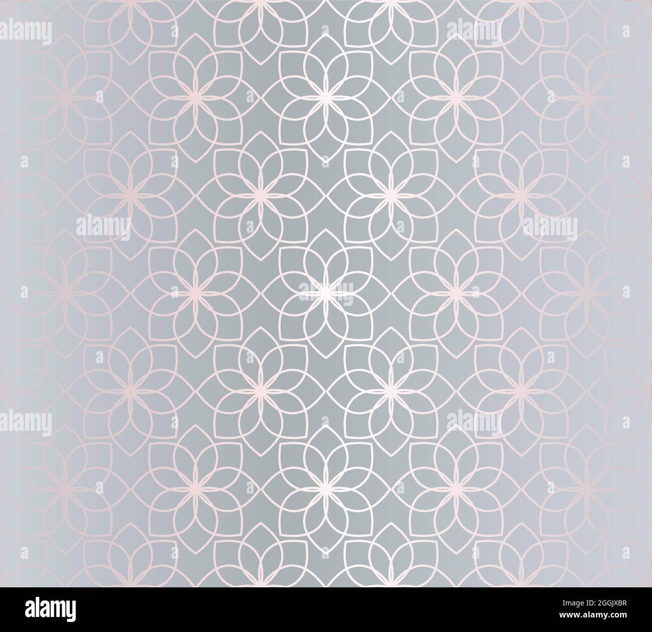 Flower Background Geometric Seamless Pattern Stock Vector Image & Art ...