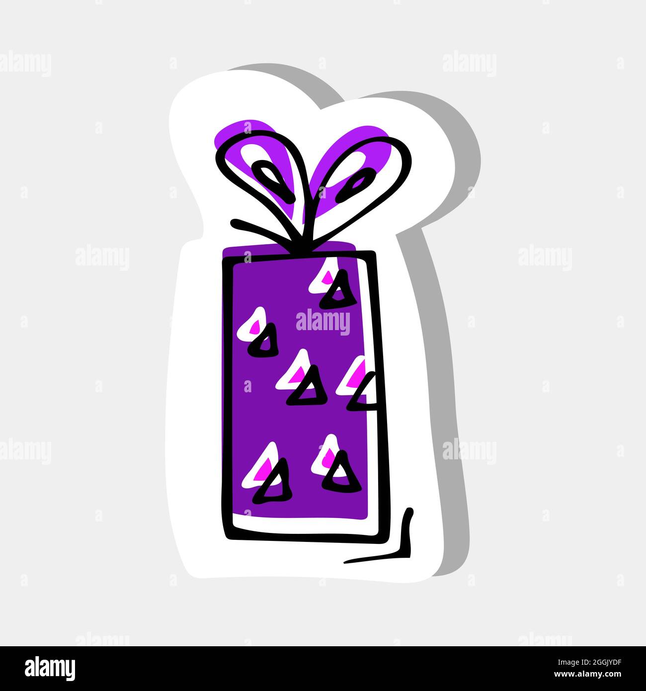 Gift sticker hi-res stock photography and images - Alamy